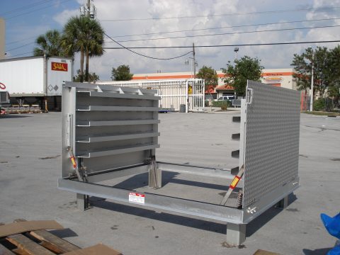 Trough Frame Heavy Duty Loading Double Door - USFFAB